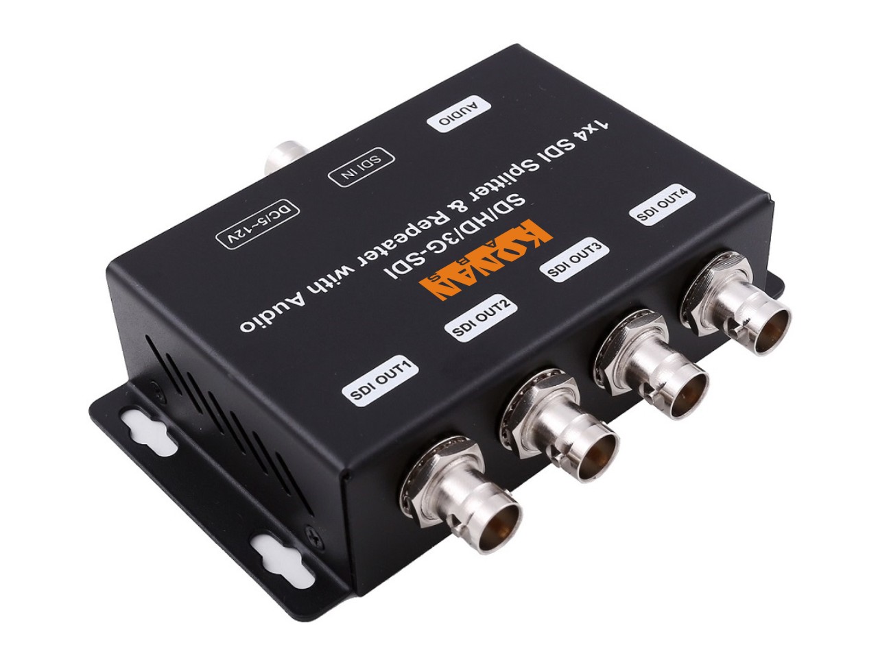 Усилитель-распределитель (сплиттер) 1:4 сигналов SDI, HD-SDI и 3G-SDI ...